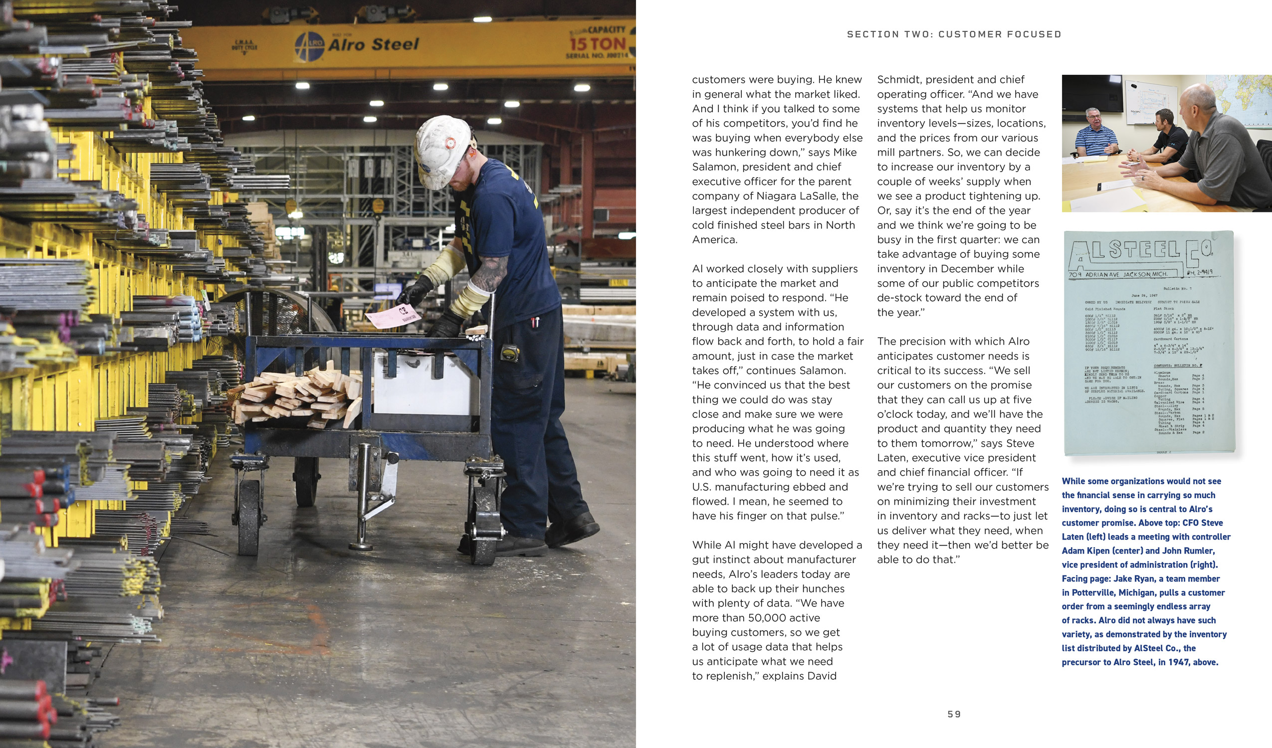 Alro Steel - Delivering Exceptional Service Since 1948