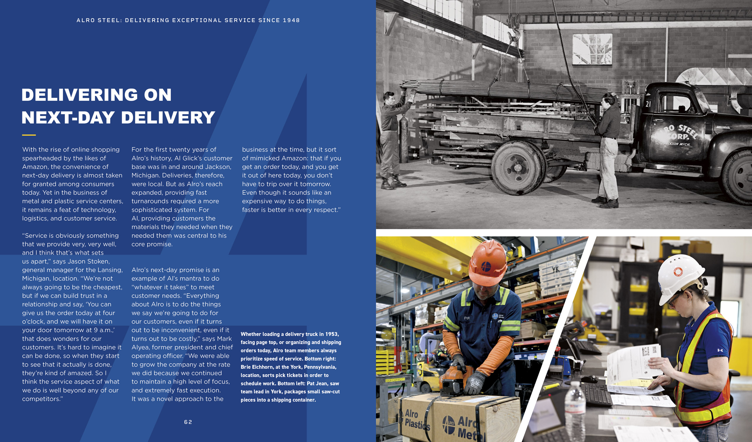 Alro Steel - Delivering Exceptional Service Since 1948