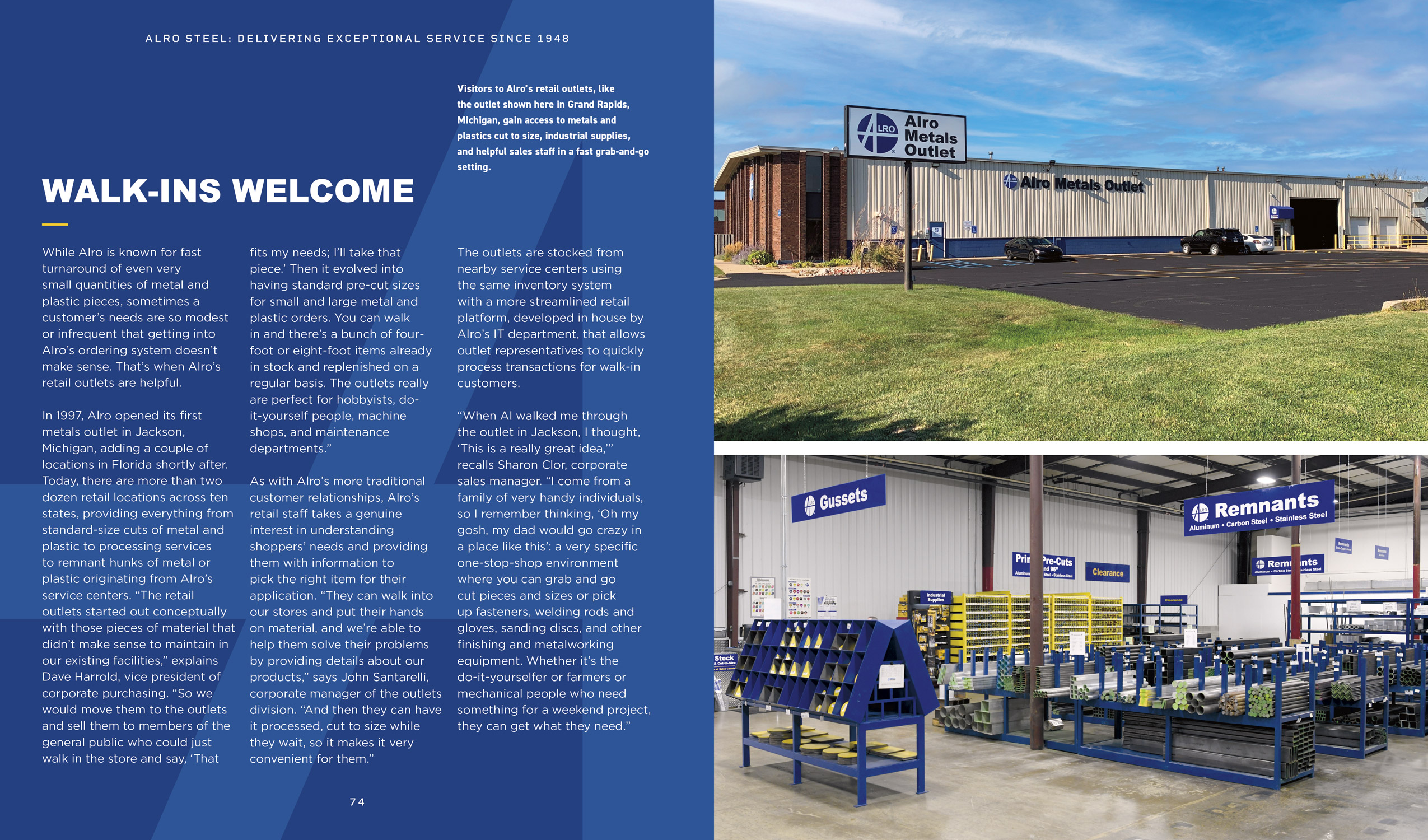 Alro Steel - Delivering Exceptional Service Since 1948