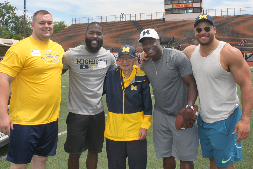 June 2019 Al Glick Youth Football Camp